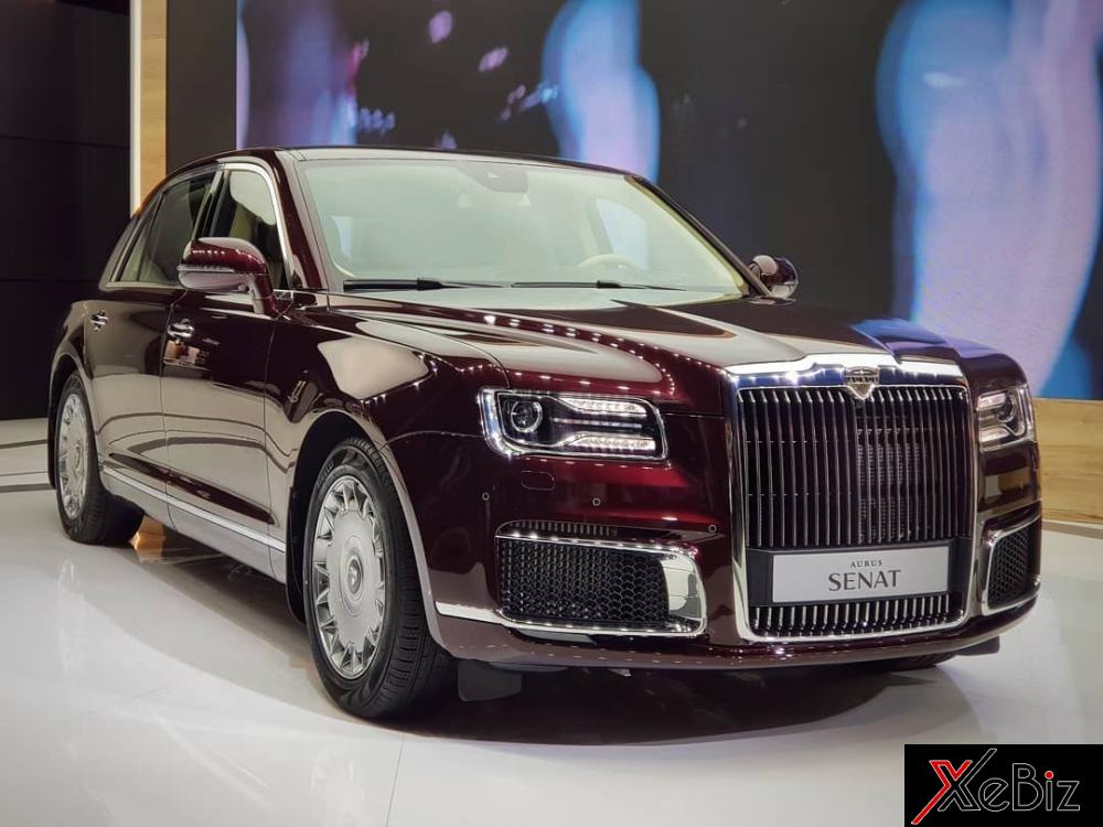 Cận cảnh Aurus Senat - "Rolls-Royce của người Nga" - ngoài đời thực - Xebiz.vn