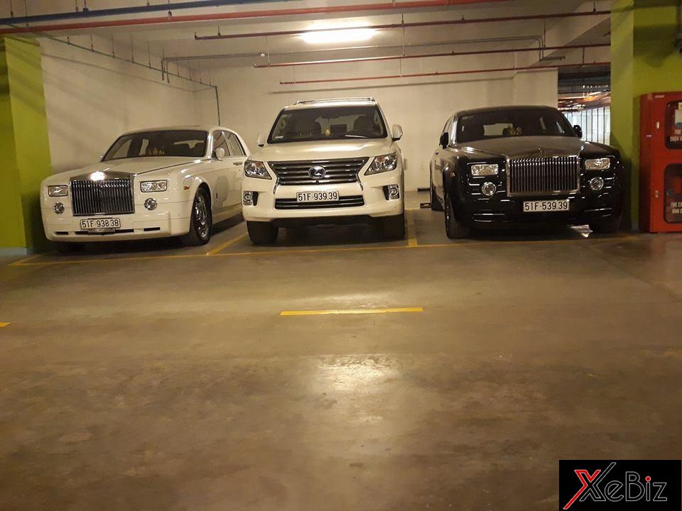 Cặp đôi Lexus LX570 và Rolls-Royce Phantom cùng mang biển cặp "thần tài ...