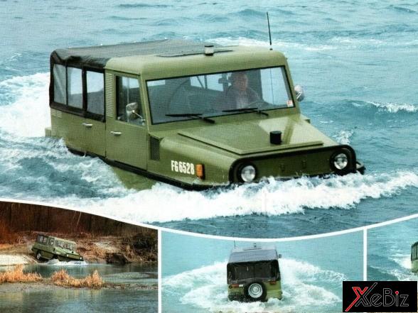 Amphi-Ranger 1985 - Chiếc SUV vừa off-road khủng lại vừa "biết bơi ...