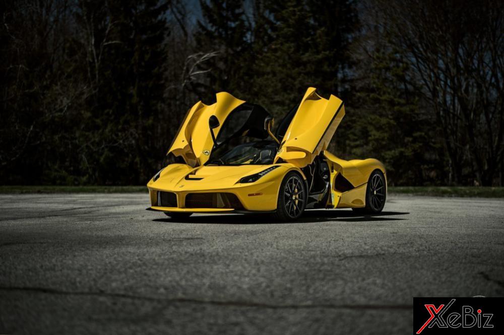Khi "siêu phẩm" Ferrari LaFerrari cũng cần có "bộ guốc" độc đáo để dạo ...